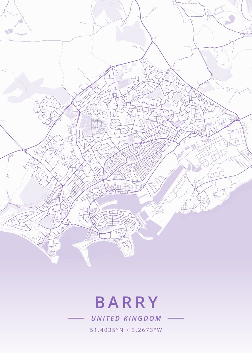 'Barry United Kingdom' Poster, picture, metal print, paint by Designer ...