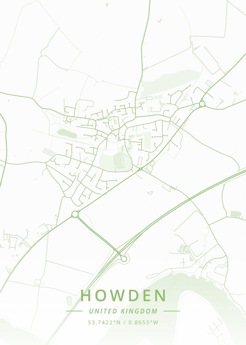 'Howden United Kingdom' Poster, picture, metal print, paint by Designer ...