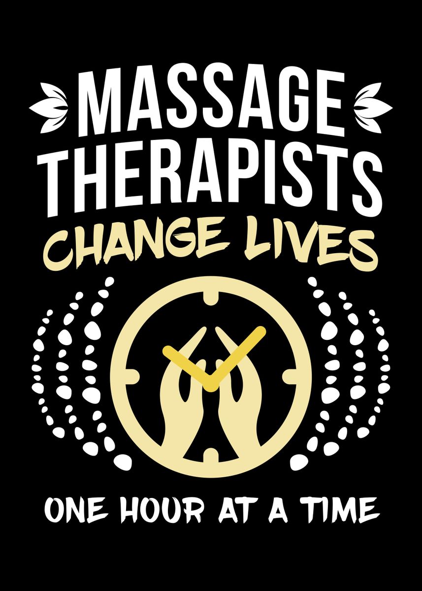 'Massage Therapists' Poster by platenum | Displate