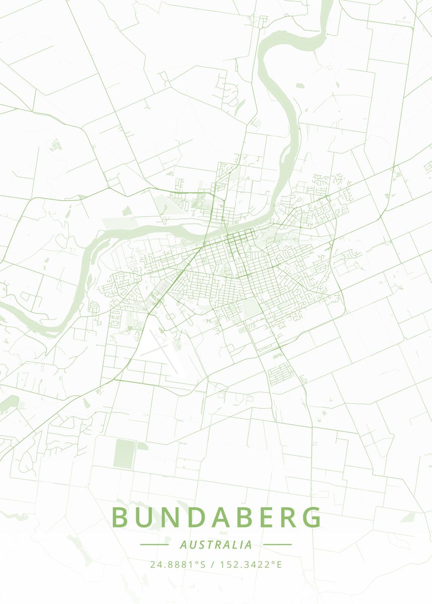 'Bundaberg Australia' Poster, picture, metal print, paint by Designer ...