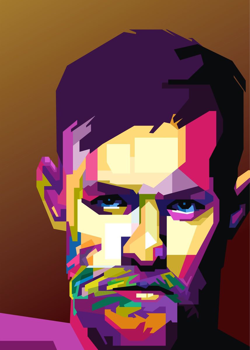 'mcg' Poster, picture, metal print, paint by Diqdo Gustiro | Displate