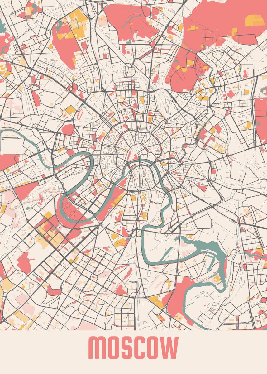 'MOSCOW ' Poster, picture, metal print, paint by Brock Lesnar | Displate