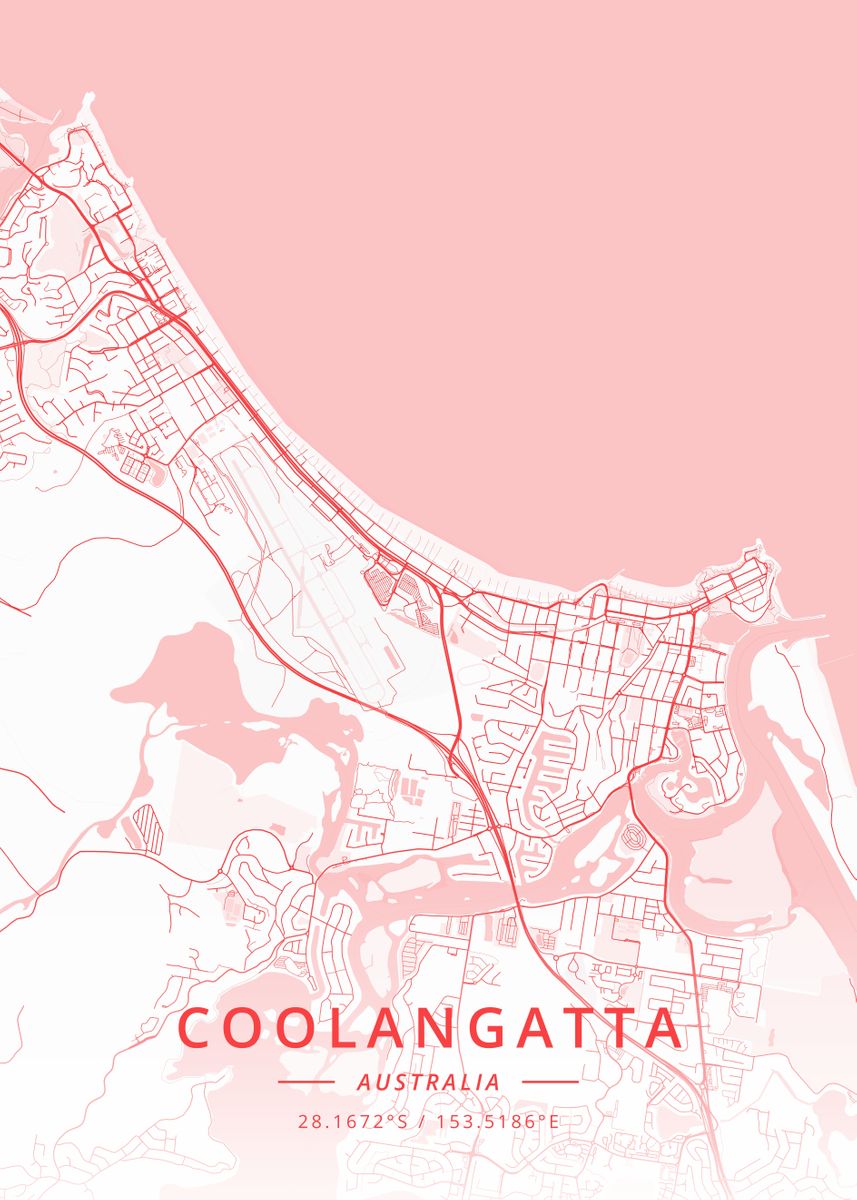 'Coolangatta Australia' Poster, picture, metal print, paint by Designer ...