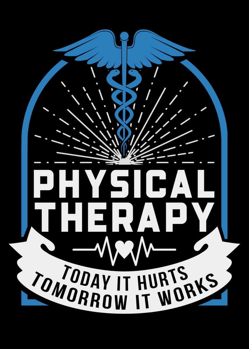 'Physical Therapy' Poster by platenum | Displate