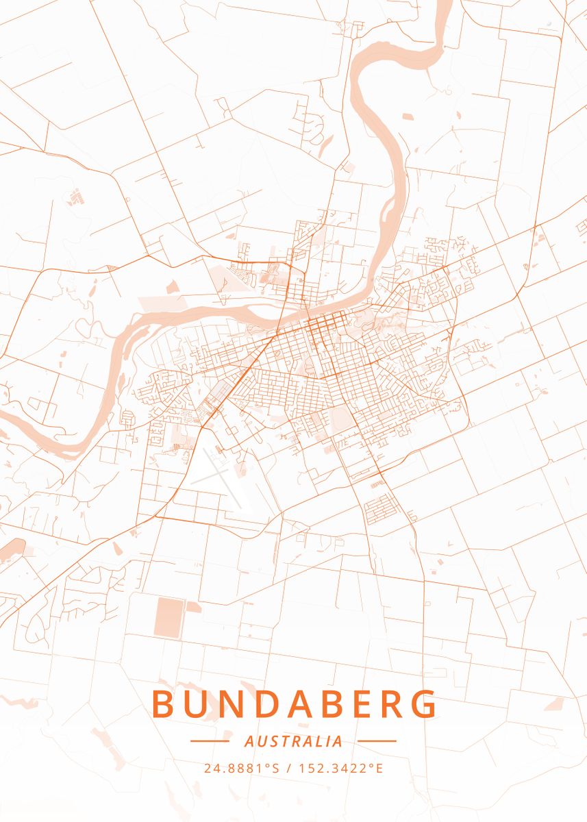 'Bundaberg Australia' Poster, picture, metal print, paint by Designer ...