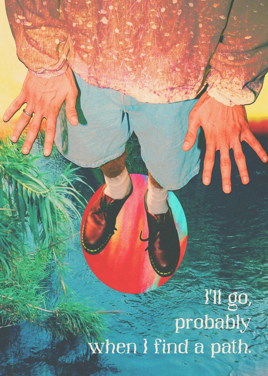 'Probably' Poster, picture, metal print, paint by Prashanth C | Displate