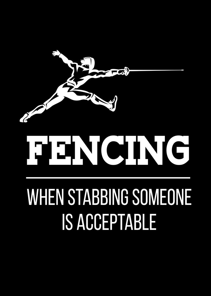'Stabbing Someone' Poster by Mooon | Displate