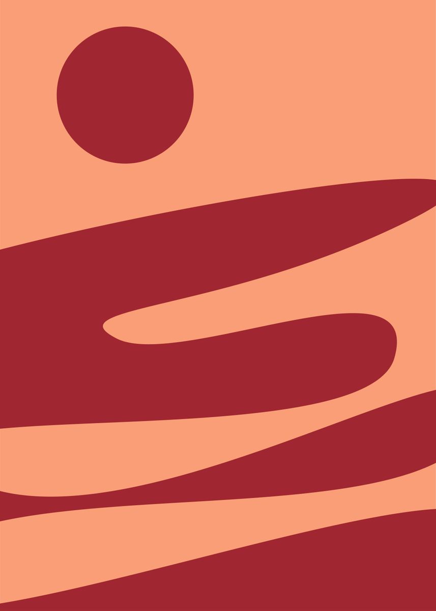 'Landscape 1' Poster by A Design | Displate