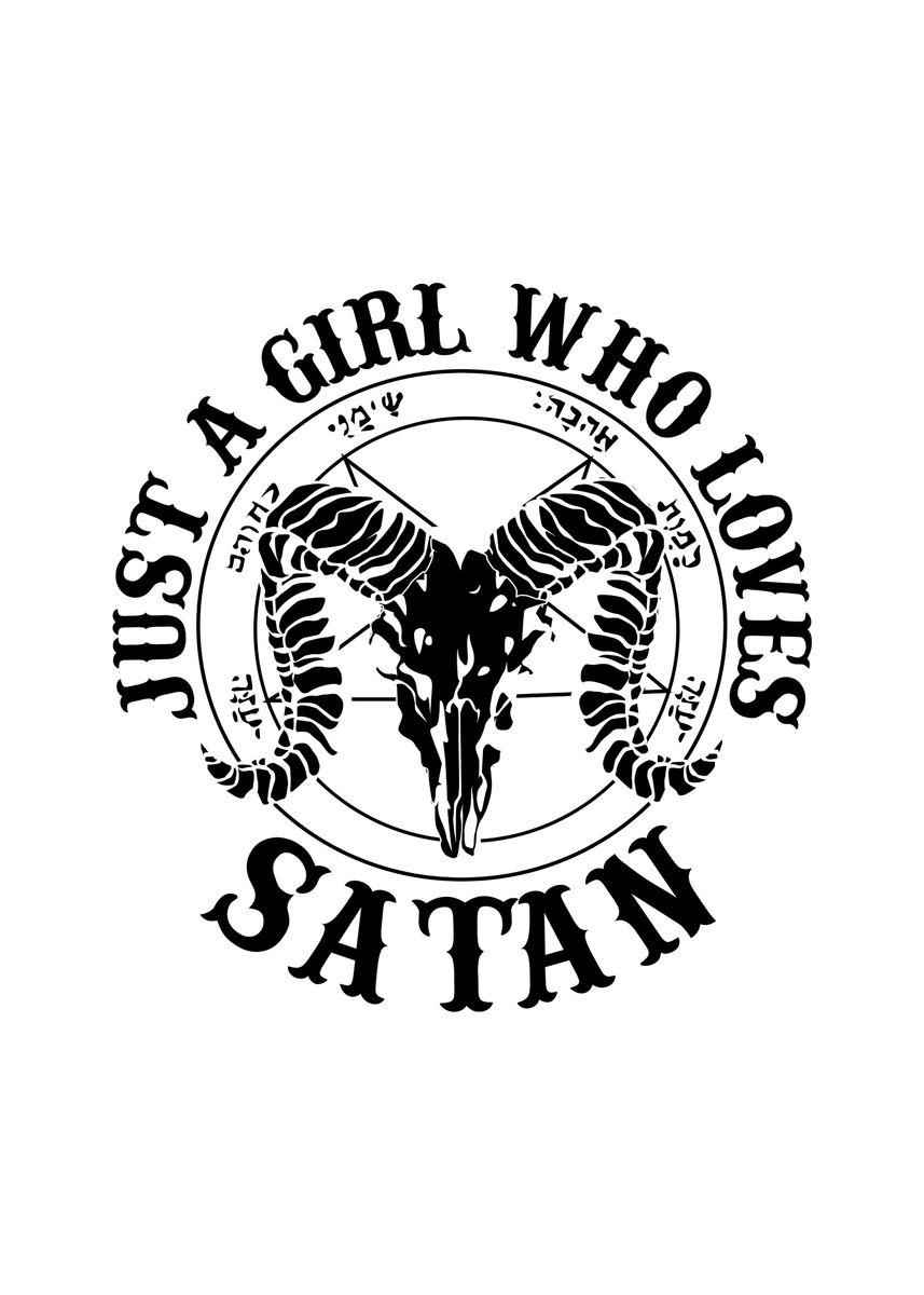 'Satanists Satanism Gifts' Poster, picture, metal print, paint by TW ...