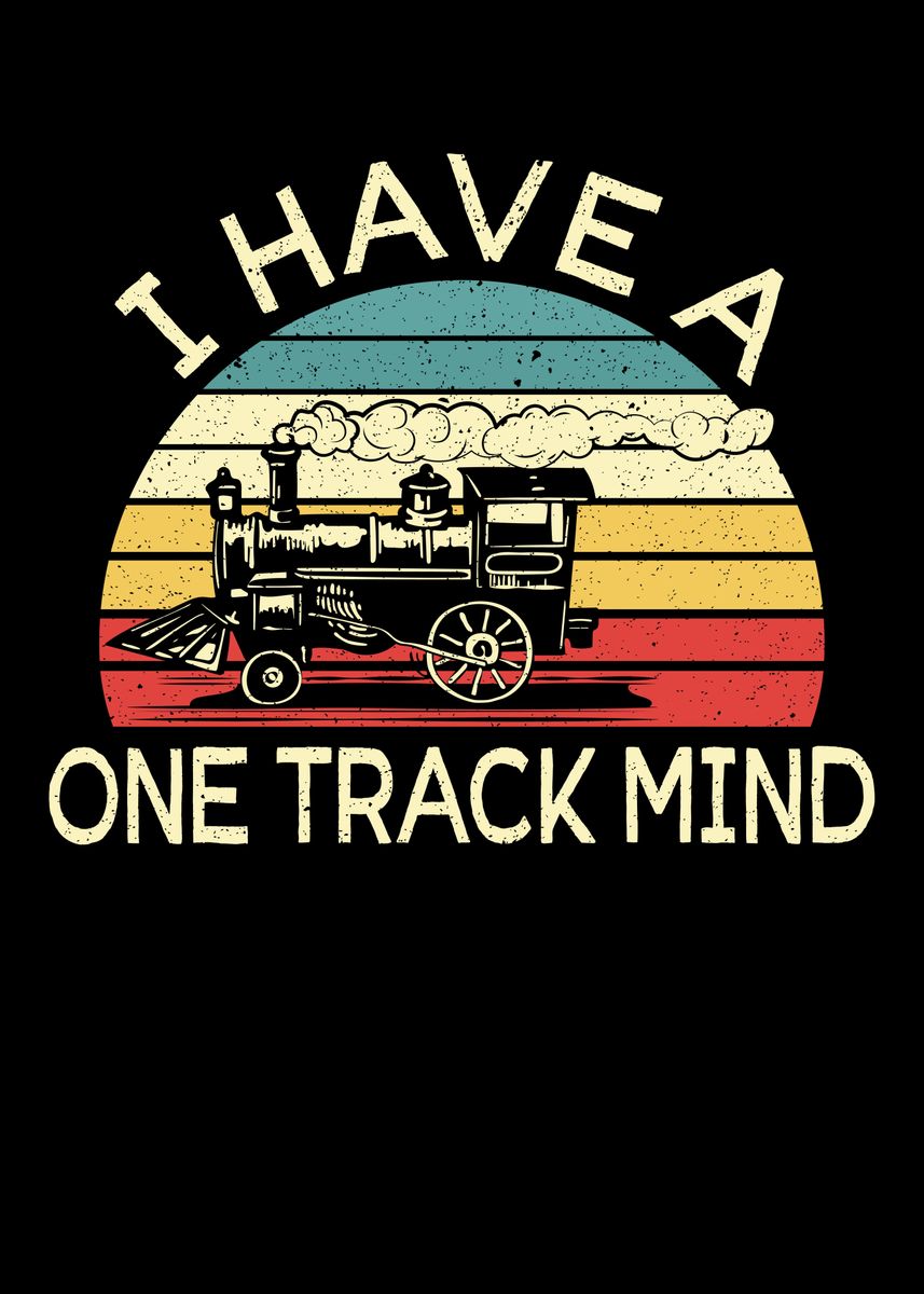 'I Have A One Track of Mind' Poster by NAO | Displate