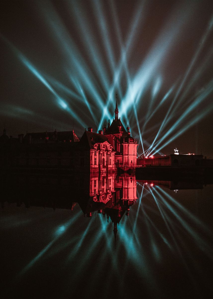 'castle in the night' Poster, picture, metal print, paint by cookaynne ...