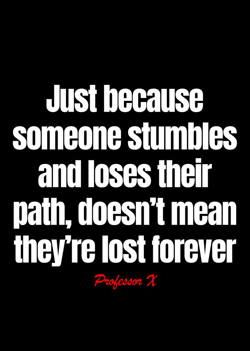 'Professor X' Poster, picture, metal print, paint by Hamsah | Displate