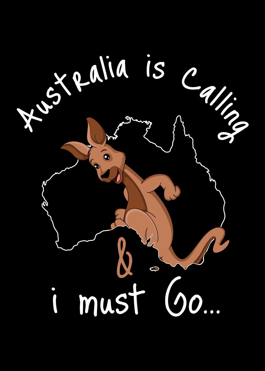 'Australia Call Australia' Poster, picture, metal print, paint by ...
