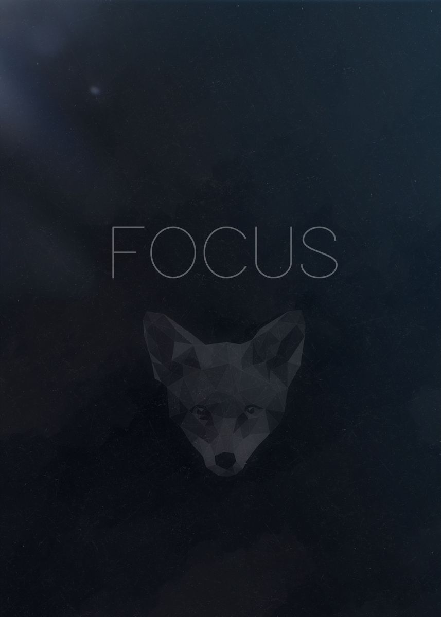 'Minimalistic Focus Poster' Poster by Cedric Rehm | Displate