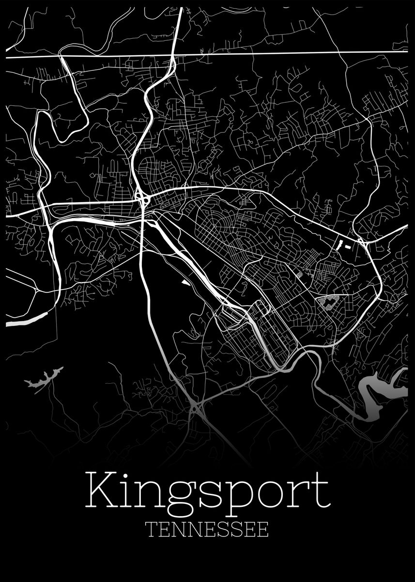 'Kingsport Tennessee' Poster by RelDesign | Displate