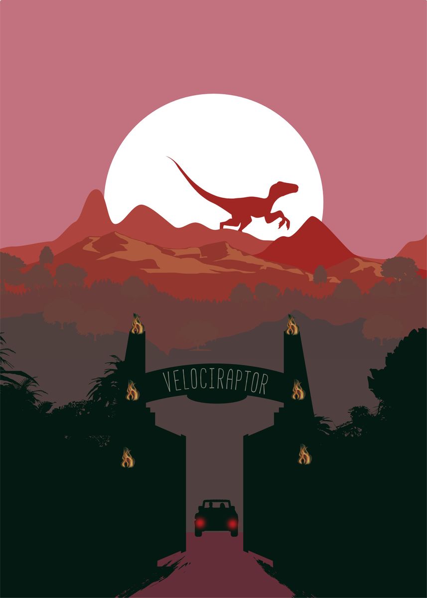 'Raptor' Poster, picture, metal print, paint by Noni Artist | Displate