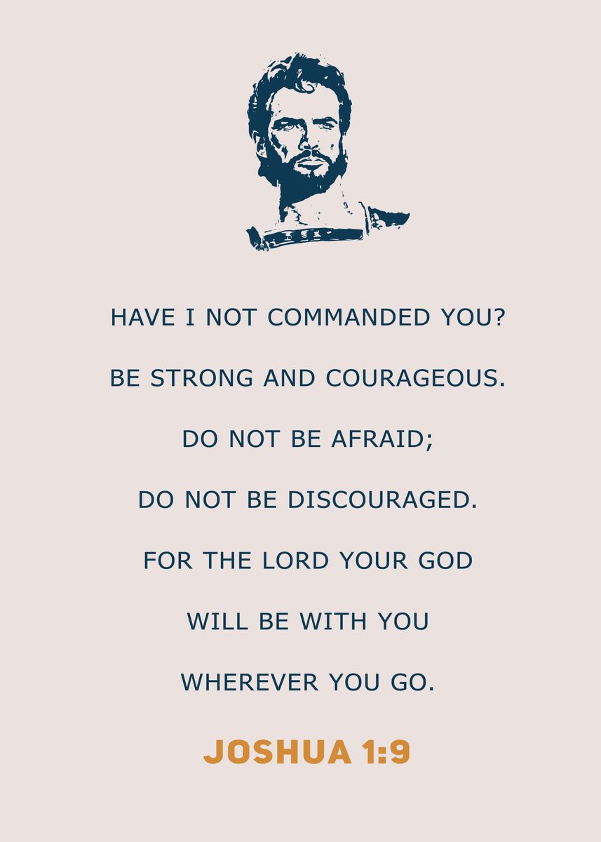 'Inspiring Bible Verse ' Poster, picture, metal print, paint by ...