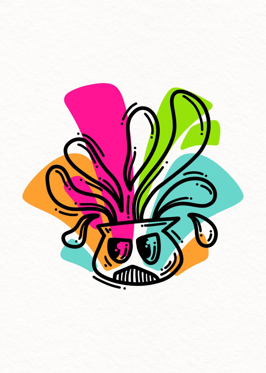 'POISON' Poster, picture, metal print, paint by illustrariz | Displate