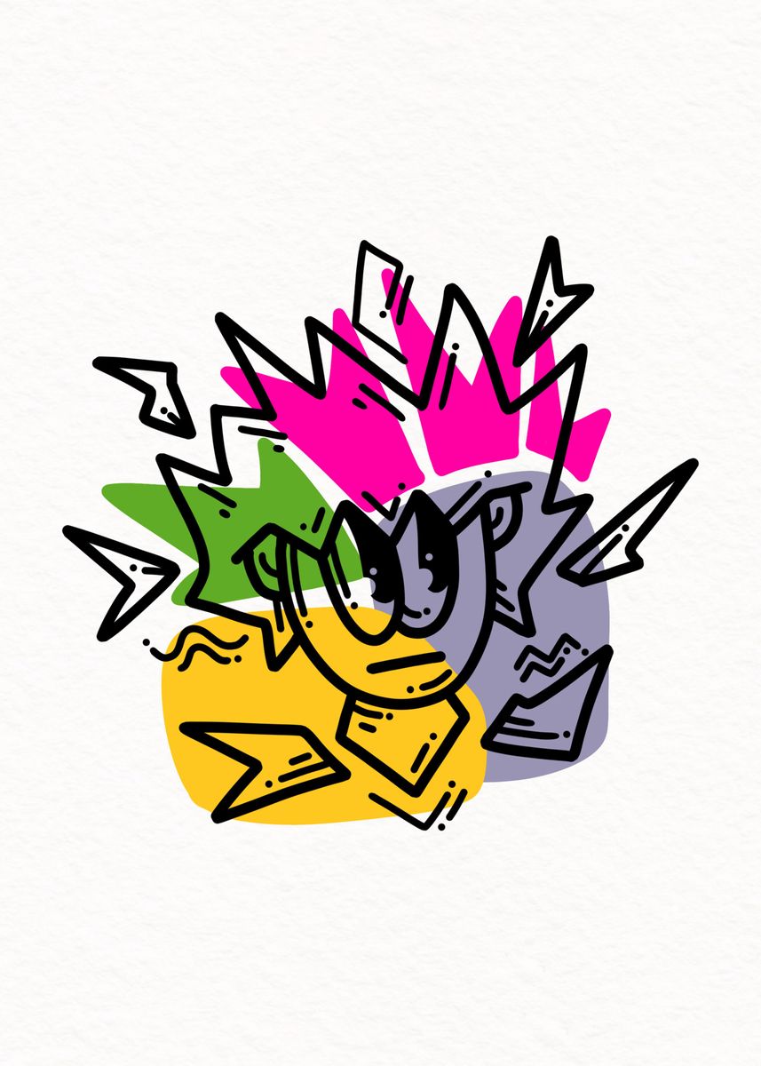 'ELECTROCUTED' Poster, picture, metal print, paint by illustrariz ...