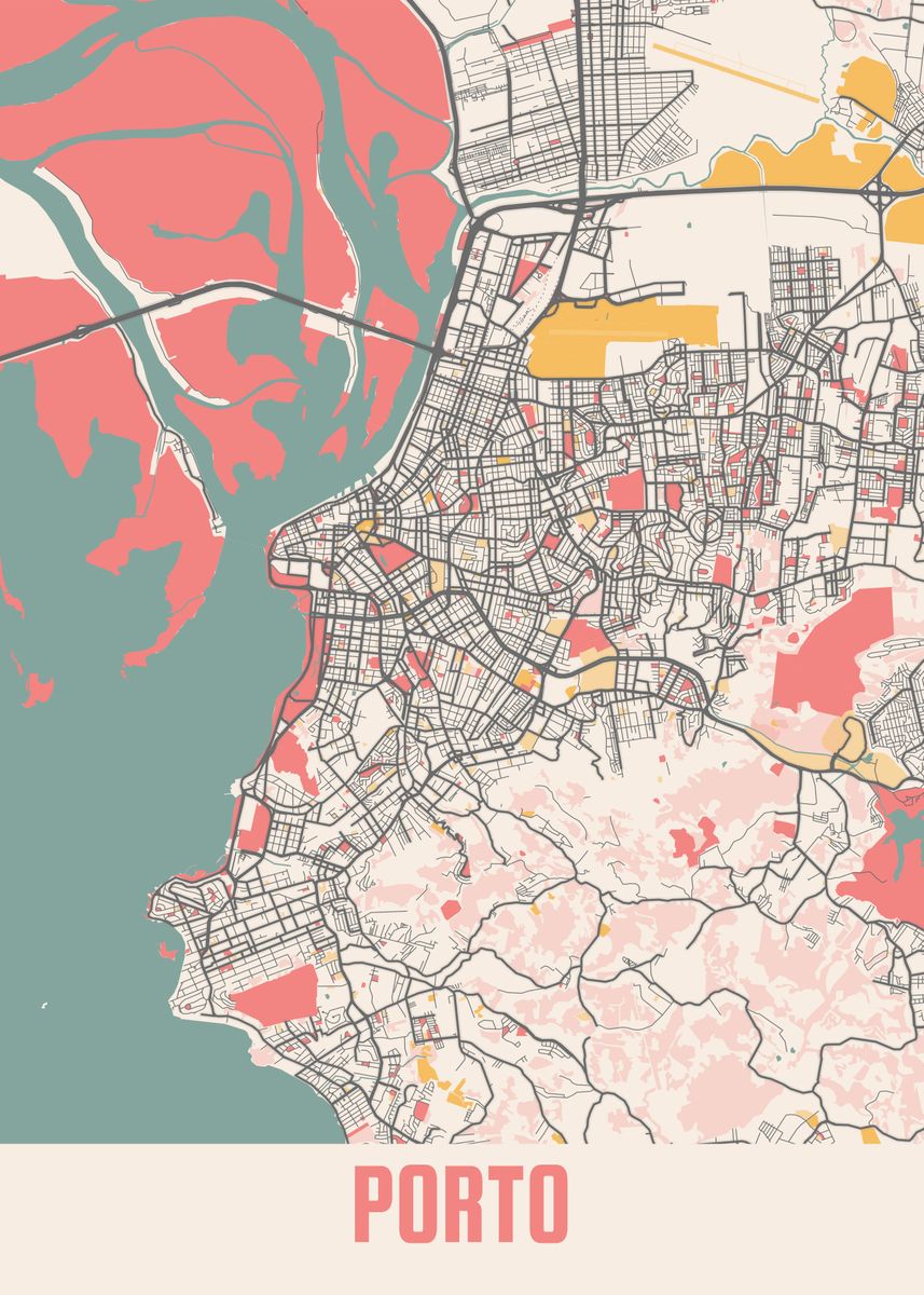 'PORTO ' Poster, picture, metal print, paint by Brock Lesnar | Displate