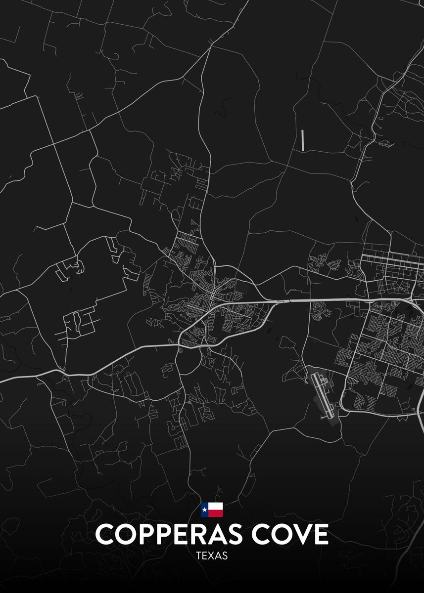 'Copperas Cove TX' Poster by IMR Designs | Displate