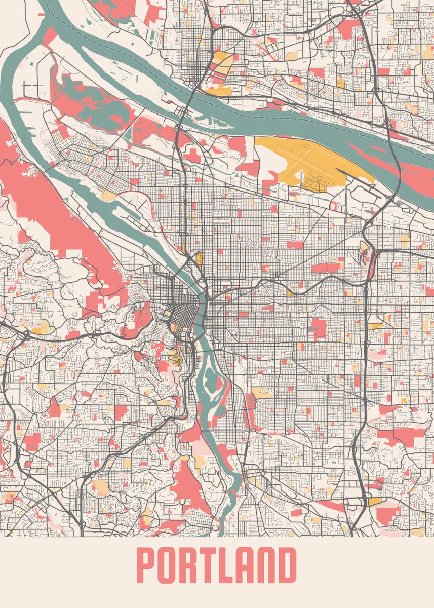 'PORTLAND ' Poster by Brock Lesnar | Displate