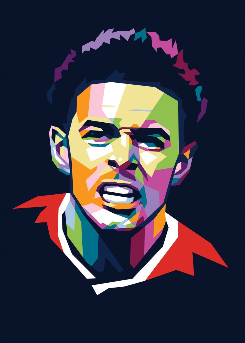 'Curtis Jones' Poster, picture, metal print, paint by Roseed Abbas ...