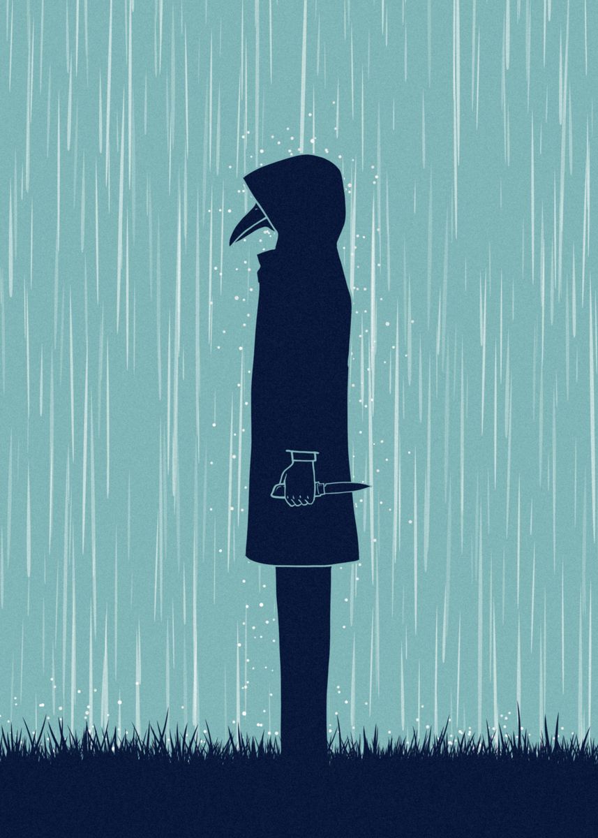 'The Shadow' Poster, picture, metal print, paint by Natasya Arkadina ...