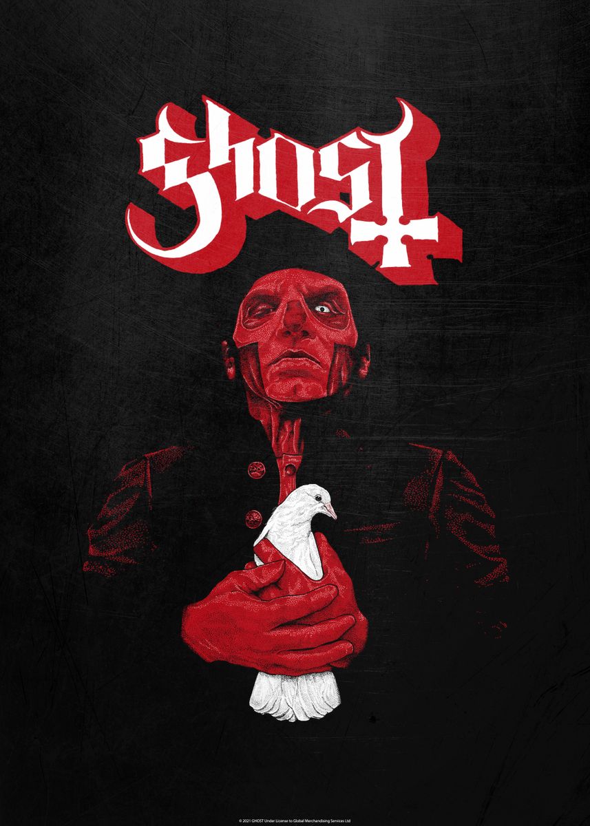 'Meliora artwork' Poster by Ghost | Displate