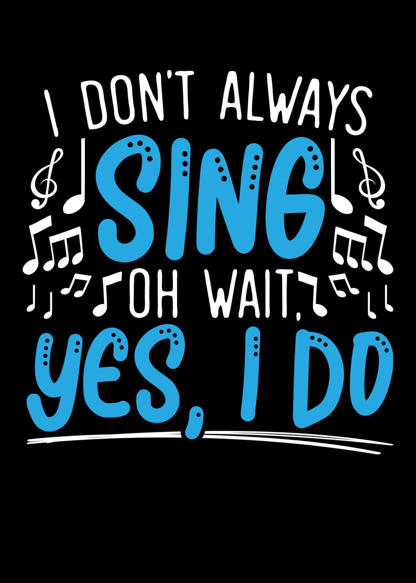 'Choir Member' Poster, picture, metal print, paint by NAO | Displate