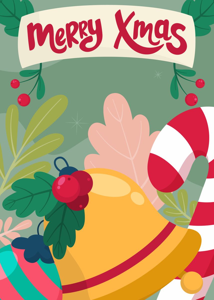 'Bells' Poster, picture, metal print, paint by Diego The Designer ...