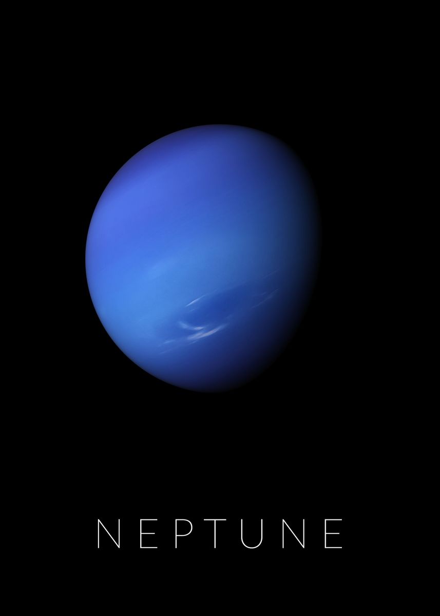 'Neptune' Poster, picture, metal print, paint by dkDesign | Displate