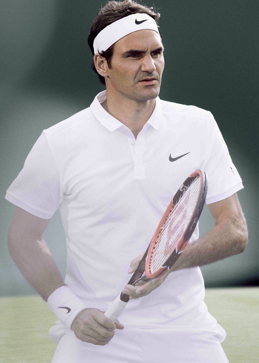 'Roger Federer Tennis play' Poster by LCW17 | Displate