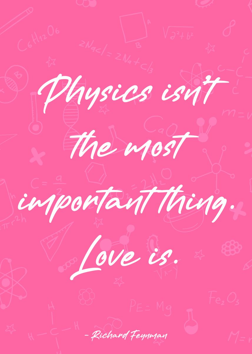 'Richard Feynman' Poster, picture, metal print, paint by Reflection ...