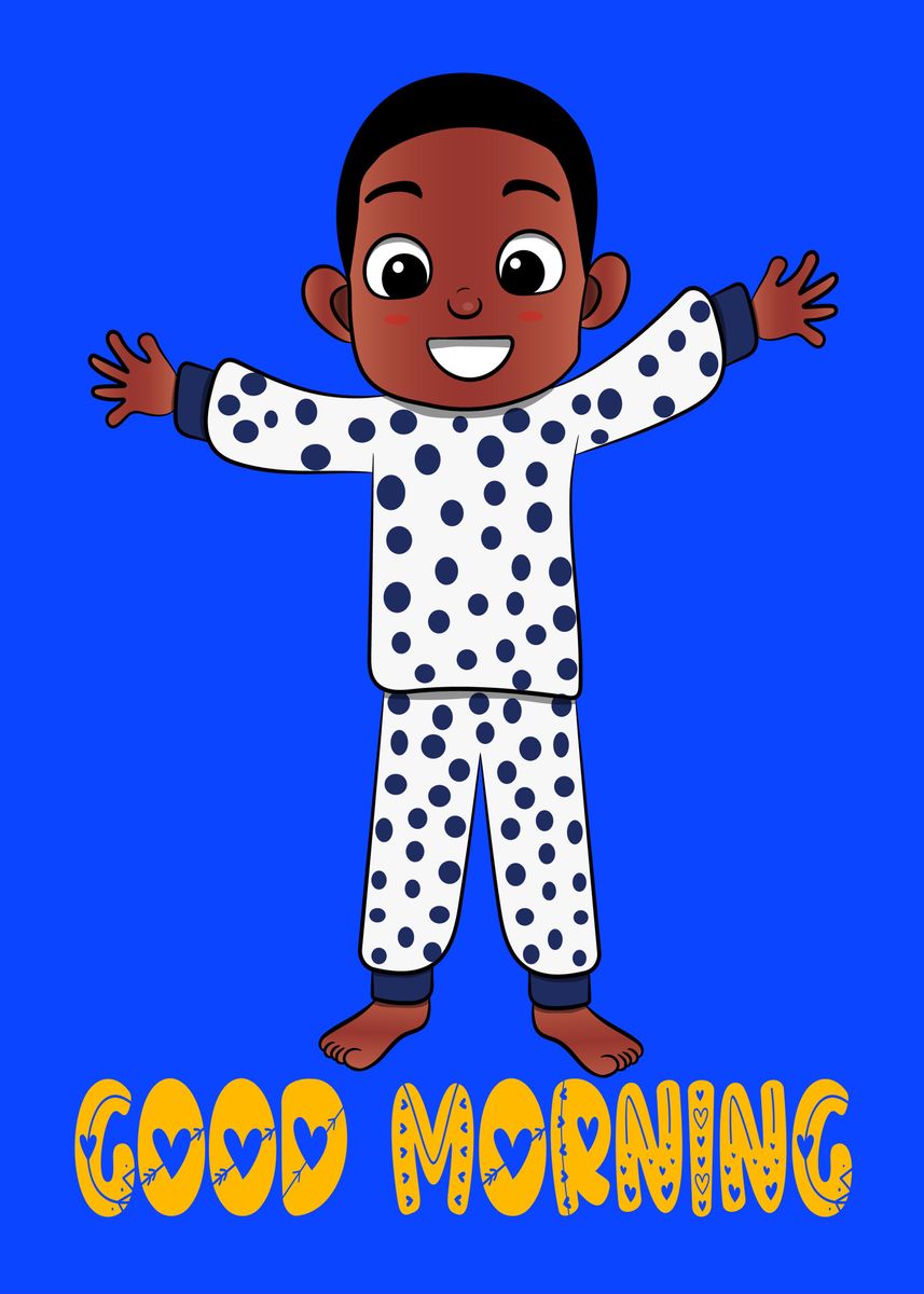 'Good Morning Kid' Poster by arkitekta | Displate