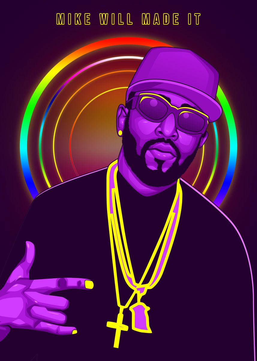 'Mike WiLL Made It' Poster by Remang Remang | Displate