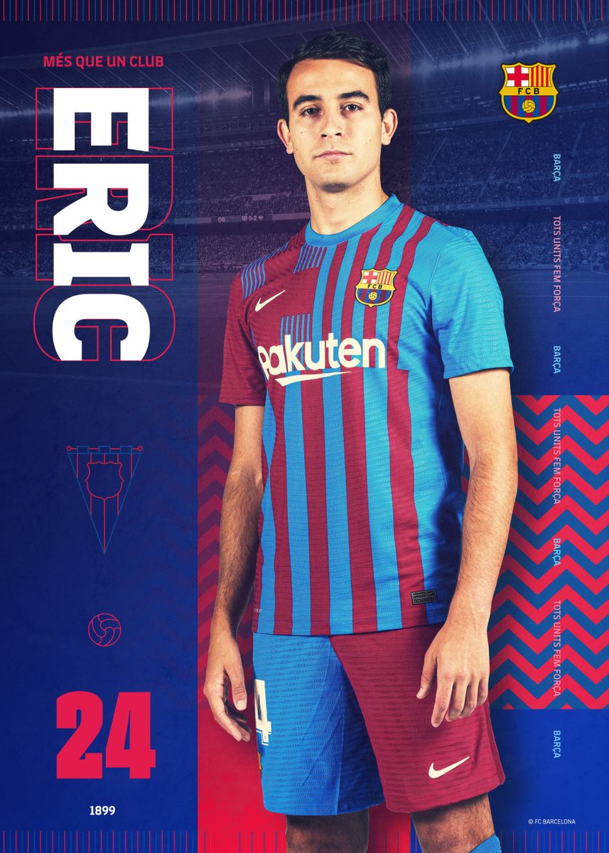 'Eric' Poster by Barça | Displate