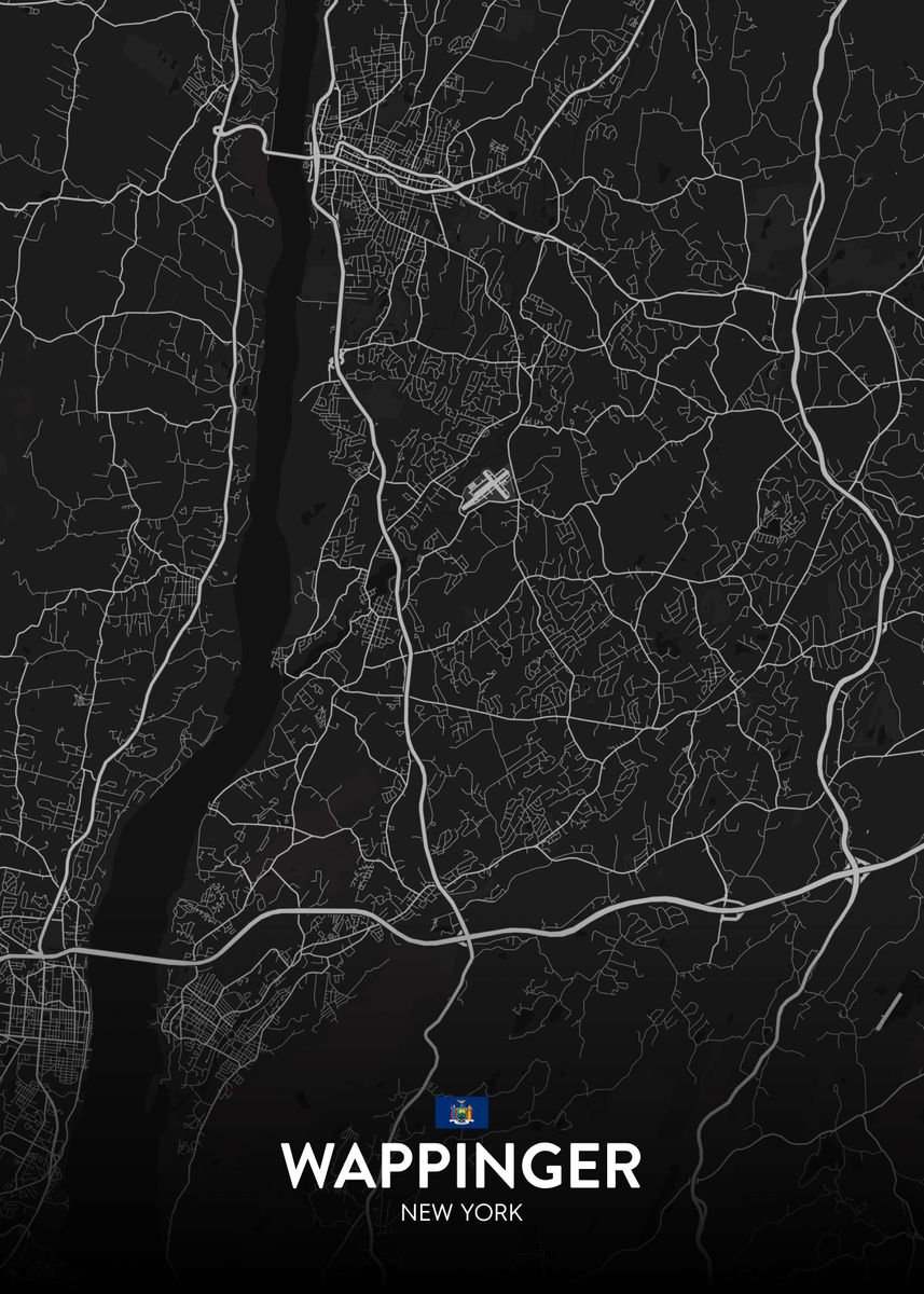 'Wappinger NY' Poster by IMR Designs | Displate