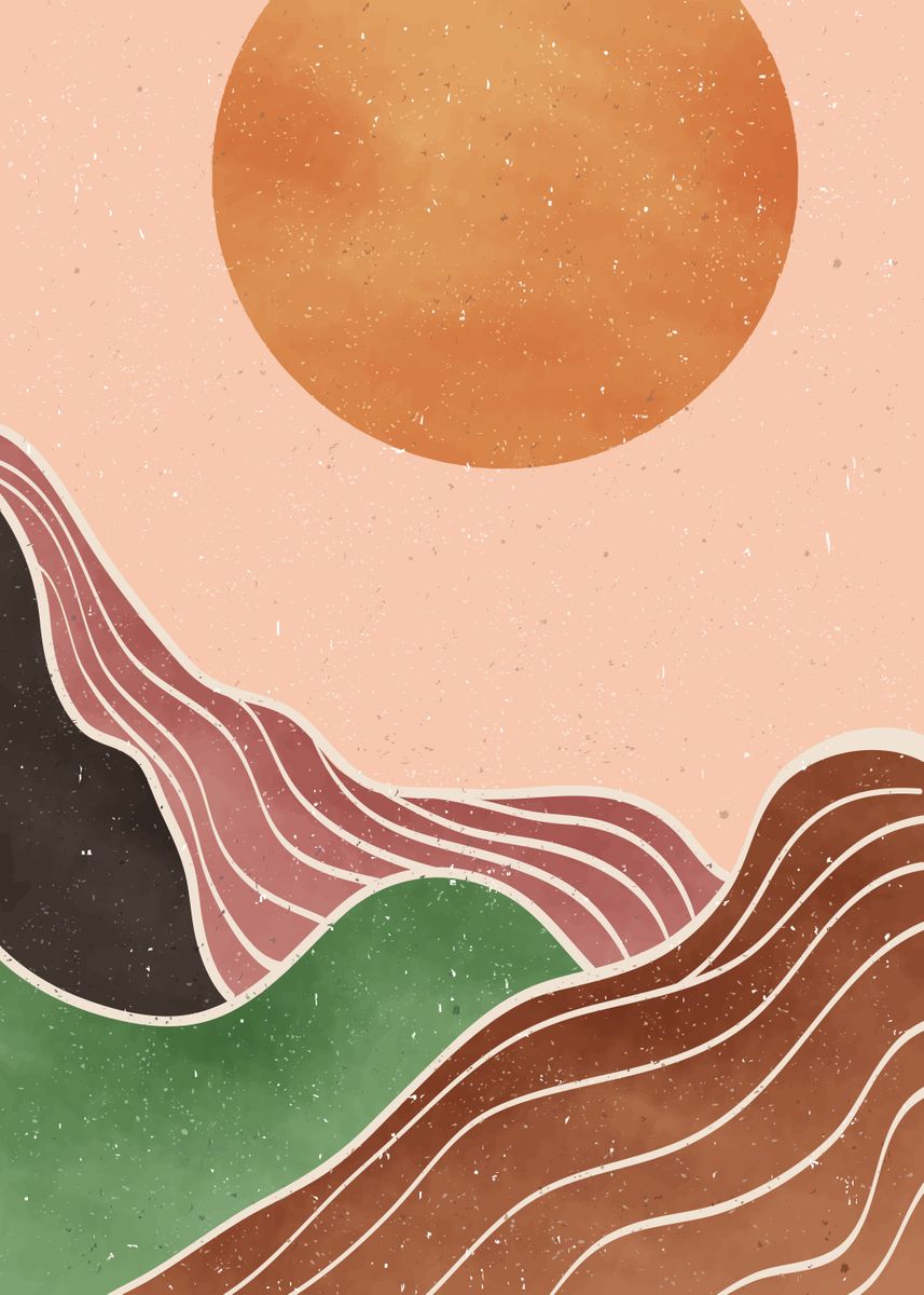 'MID CENTURY MODERN ART' Poster by budi yanto | Displate