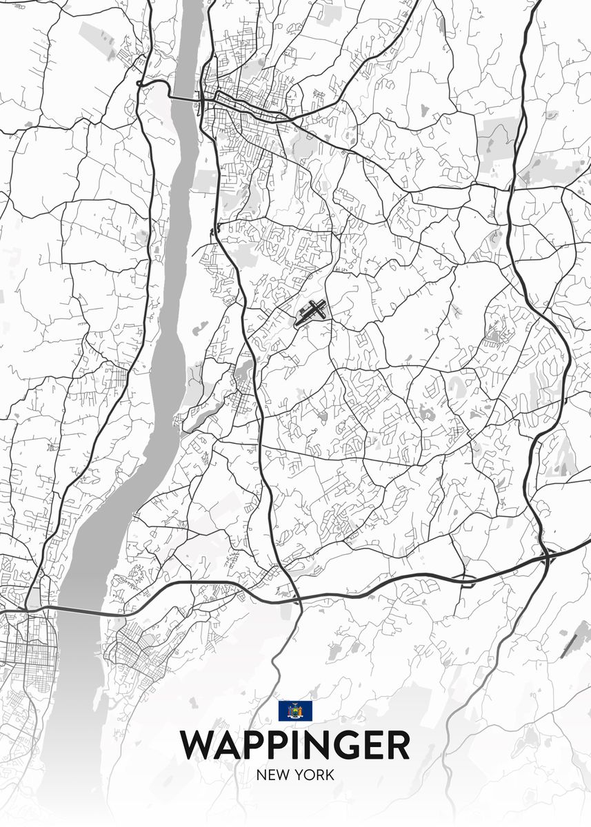 'Wappinger NY' Poster, picture, metal print, paint by IMR Designs ...