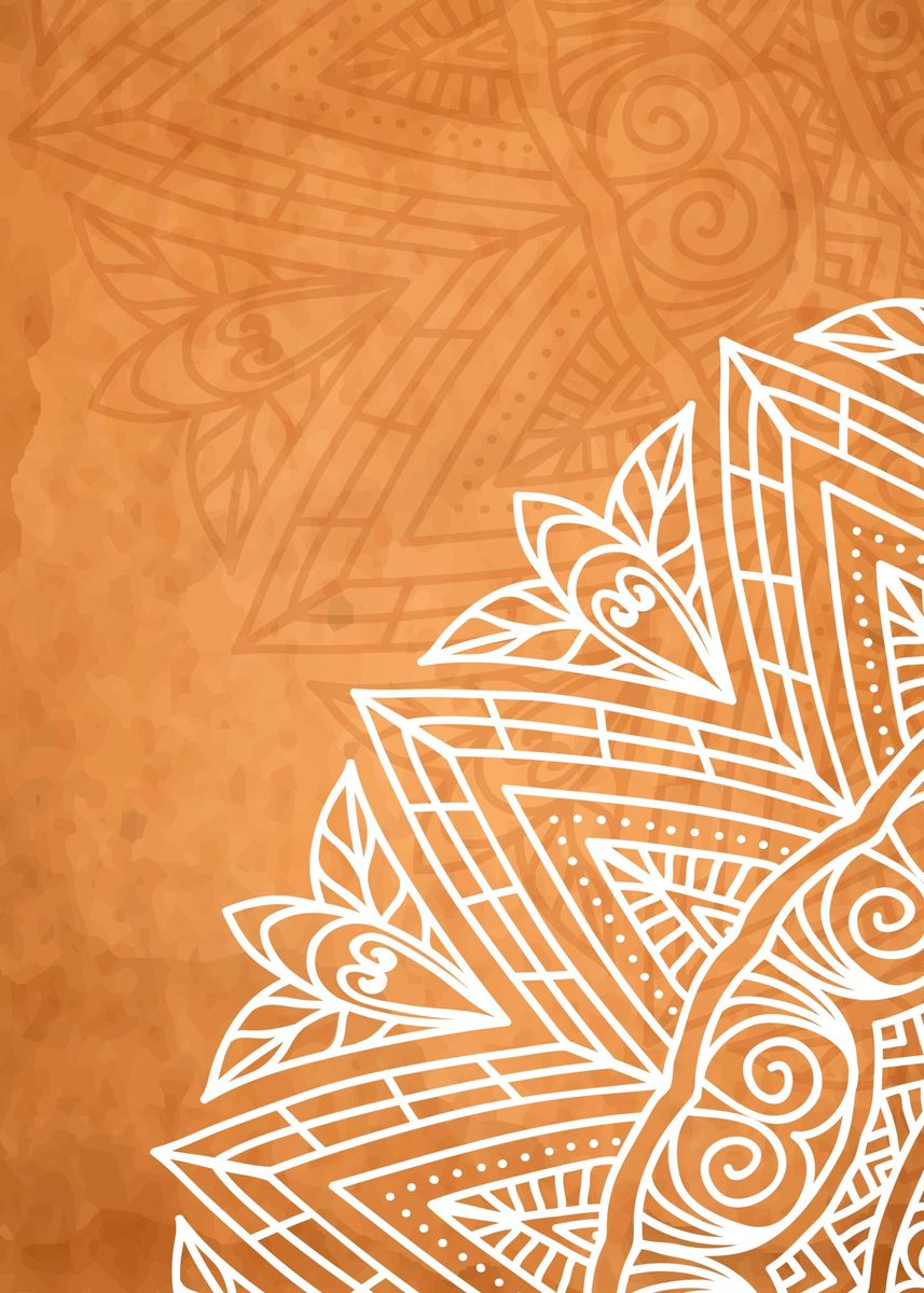 'Boho Mandala Panel 1' Poster by Haus and Hues | Displate