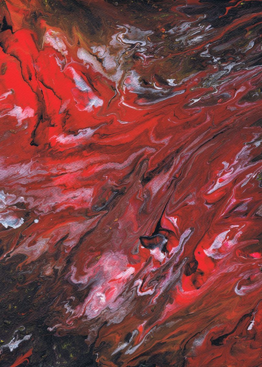 'The red sky' Poster by Karina J | Displate