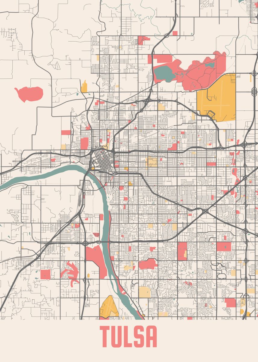 'TULSA ' Poster by Brock Lesnar | Displate