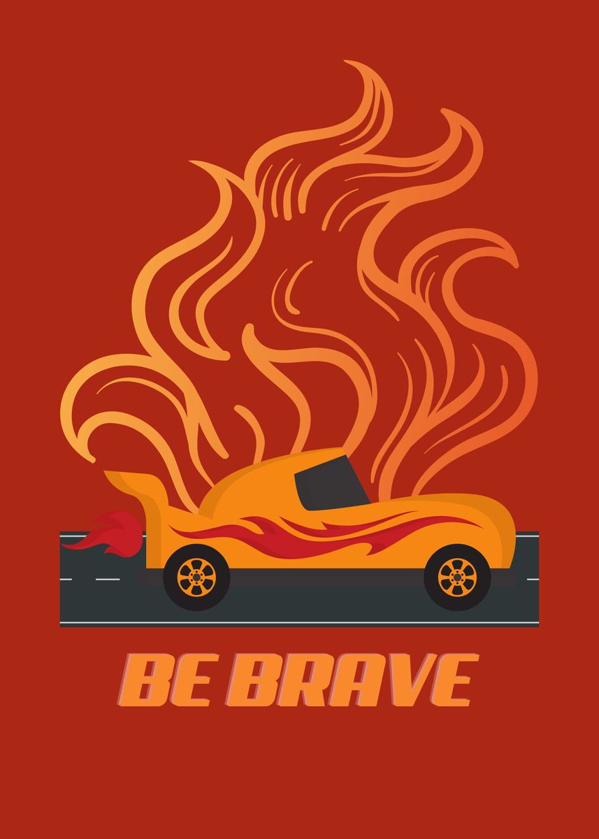 'Minimalist Car Decor 32' Poster, picture, metal print, paint by Oizy ...