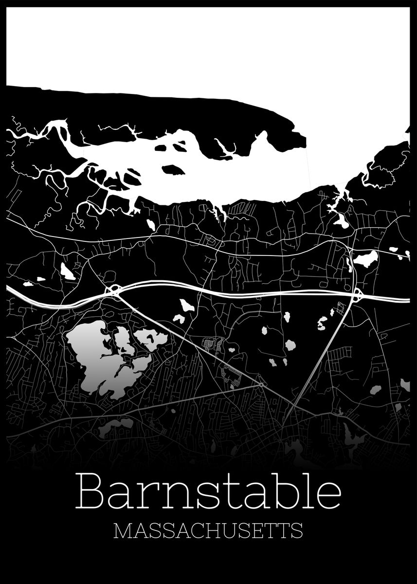 'Barnstable Massachusetts' Poster, picture, metal print, paint by ...