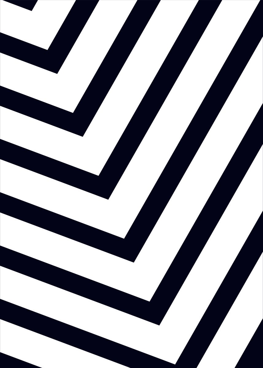 'Striped' Poster, picture, metal print, paint by Ganola Store | Displate