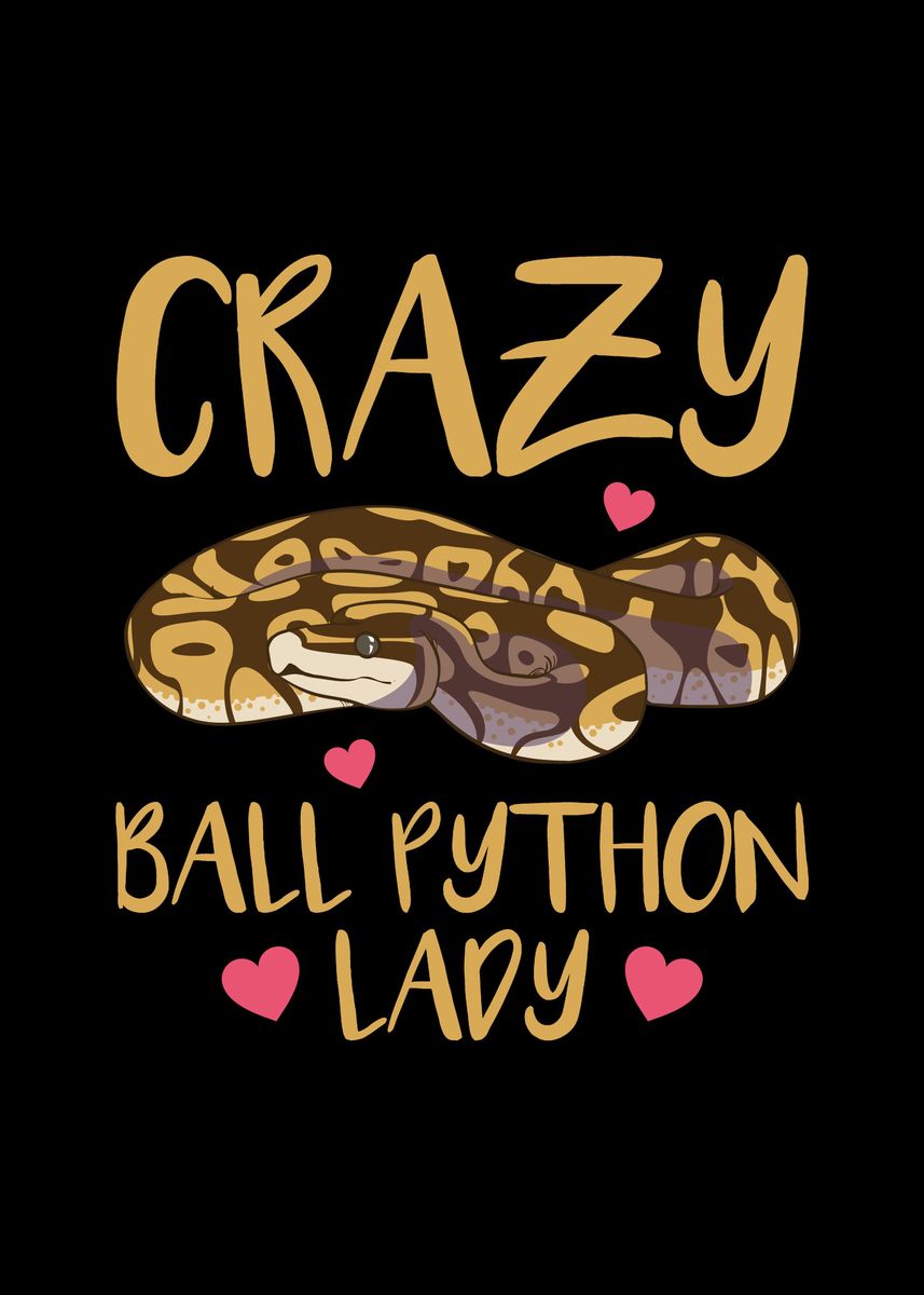 'Snakes Pets Animals Gift' Poster by TW Design | Displate