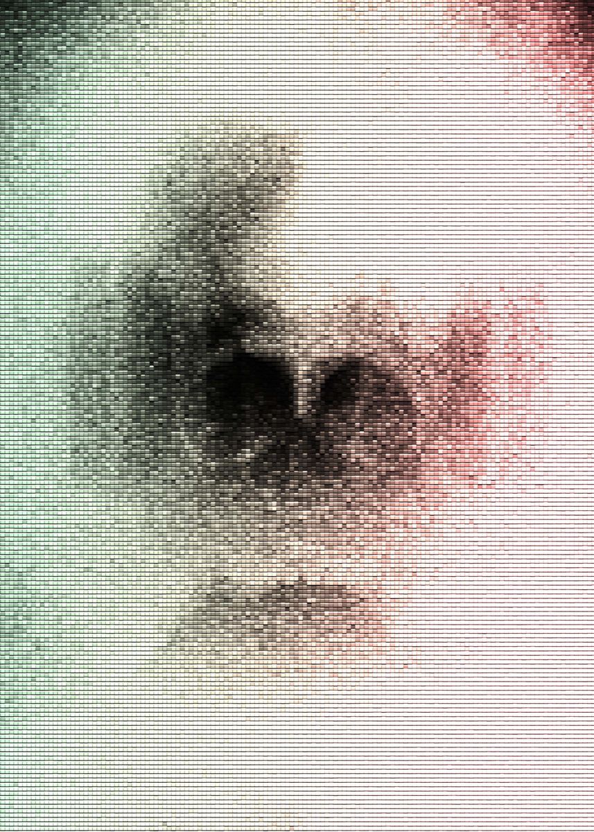 'Dead Bit' Poster, picture, metal print, paint by Bertil Hansen | Displate