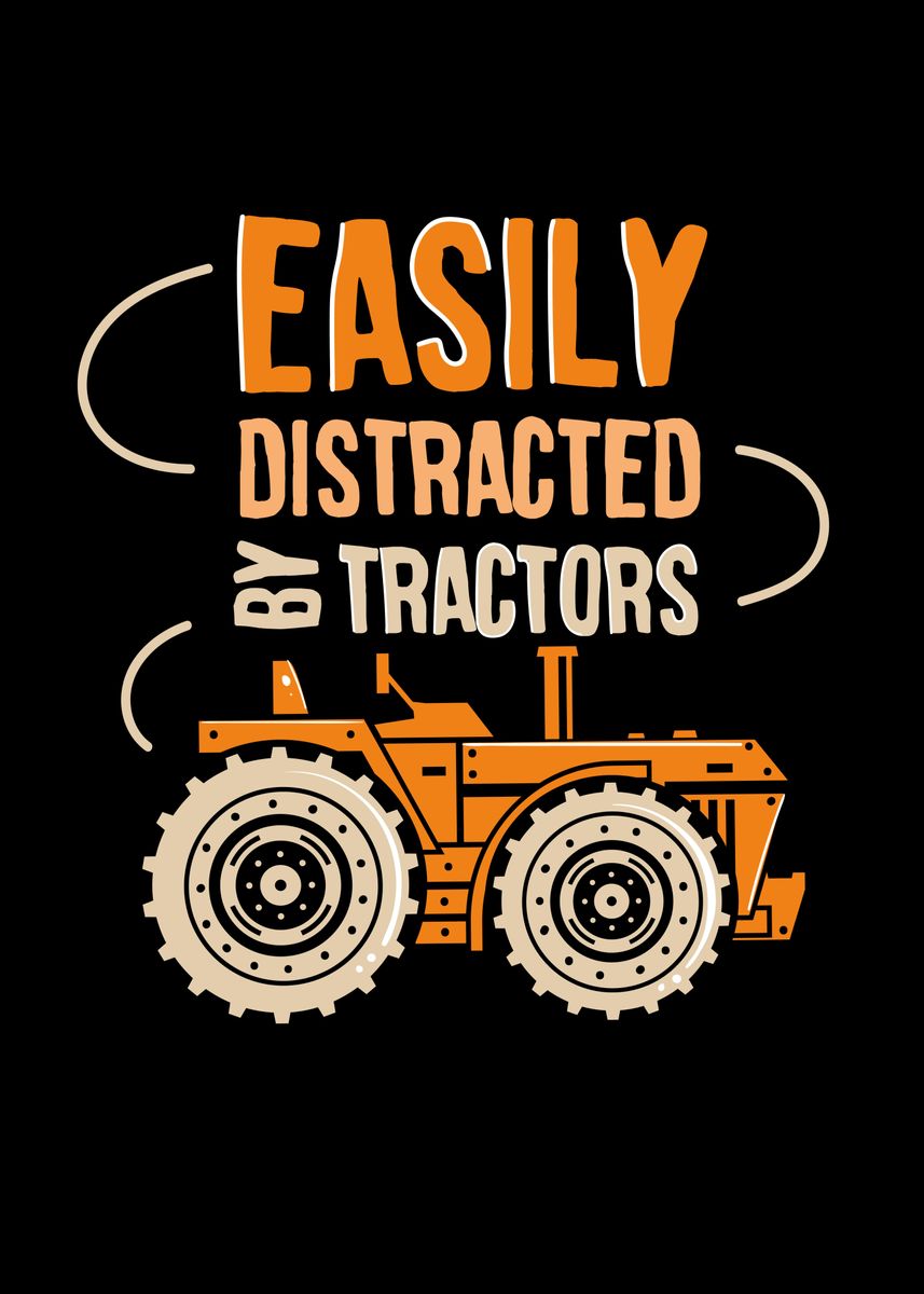 'Agriculture Farmer Tractor' Poster, picture, metal print, paint by ...