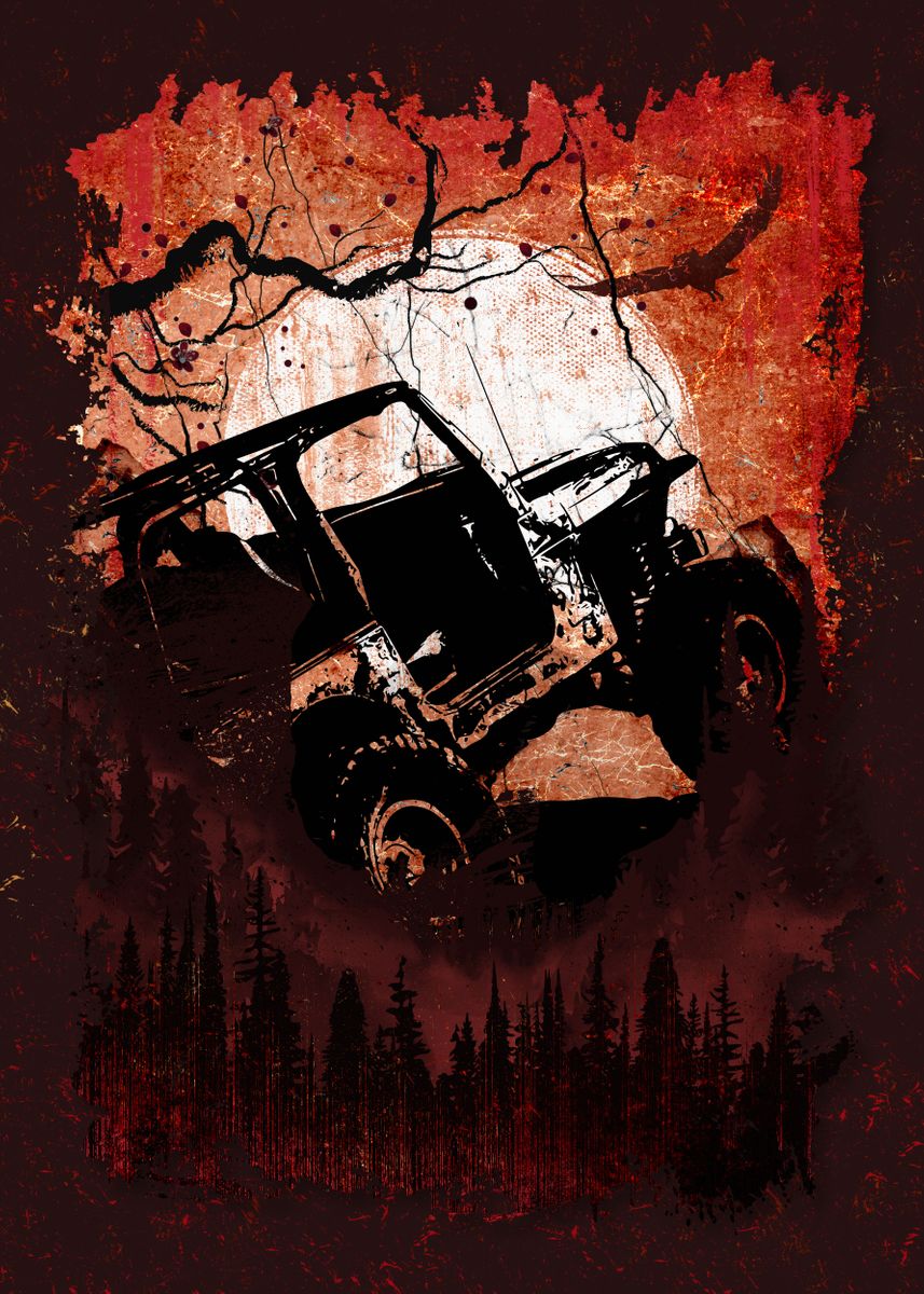 'Expedition' Poster, picture, metal print, paint by One Red Fox | Displate